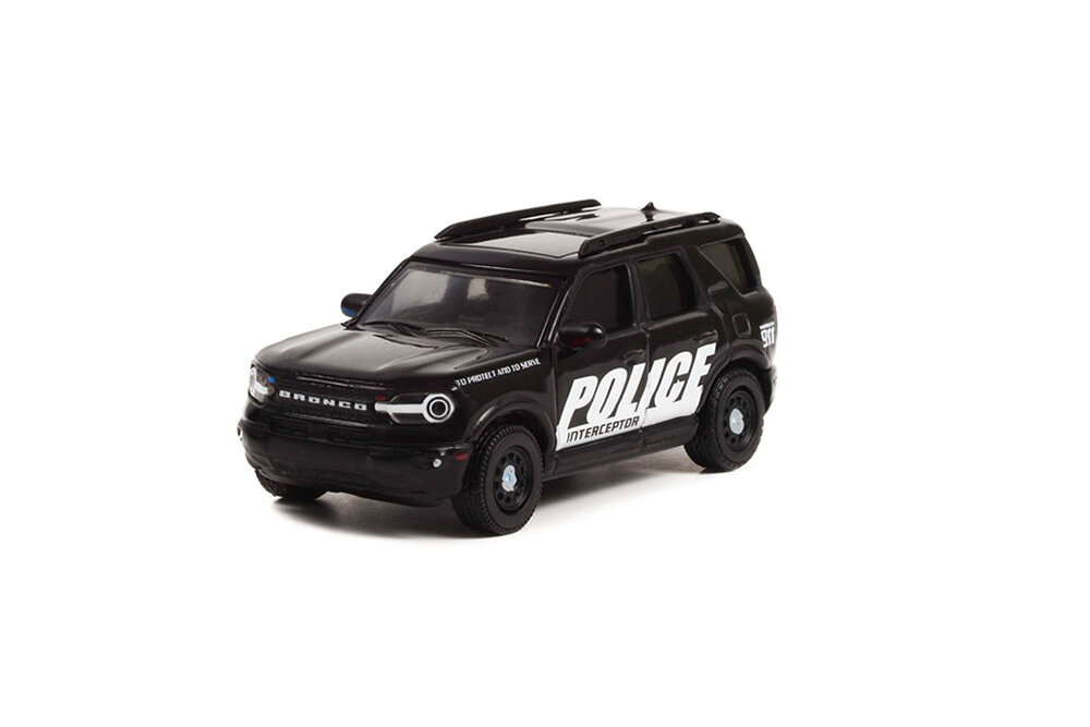 Модель коллекционная GREENLIGHT Ford bronco sport police interceptor concept 2021 (длина модели 6-10 см)