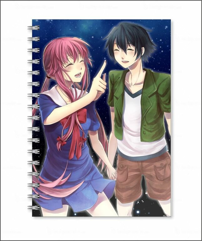 Тетрадь The Future Diary, Дневник будущего №8, А4 (21 на 30 см)