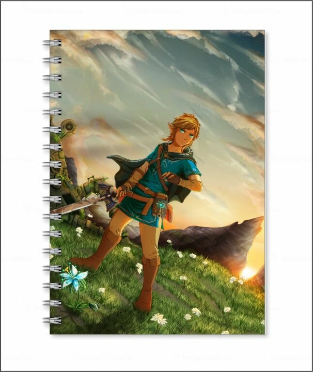 Тетрадь The Legend of Zelda, Легенда о Зельде №1, А4