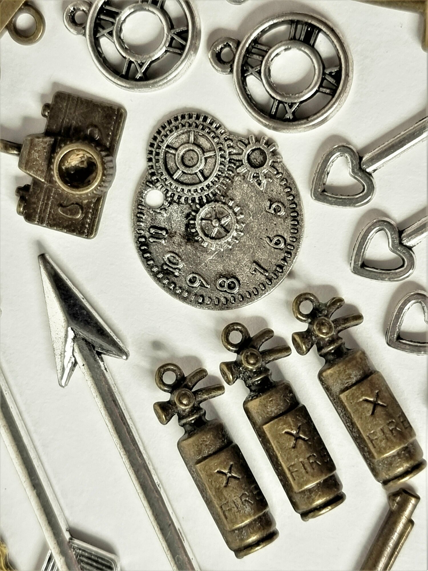 Подвески металлические "Мужские штучки-1". 29шт.