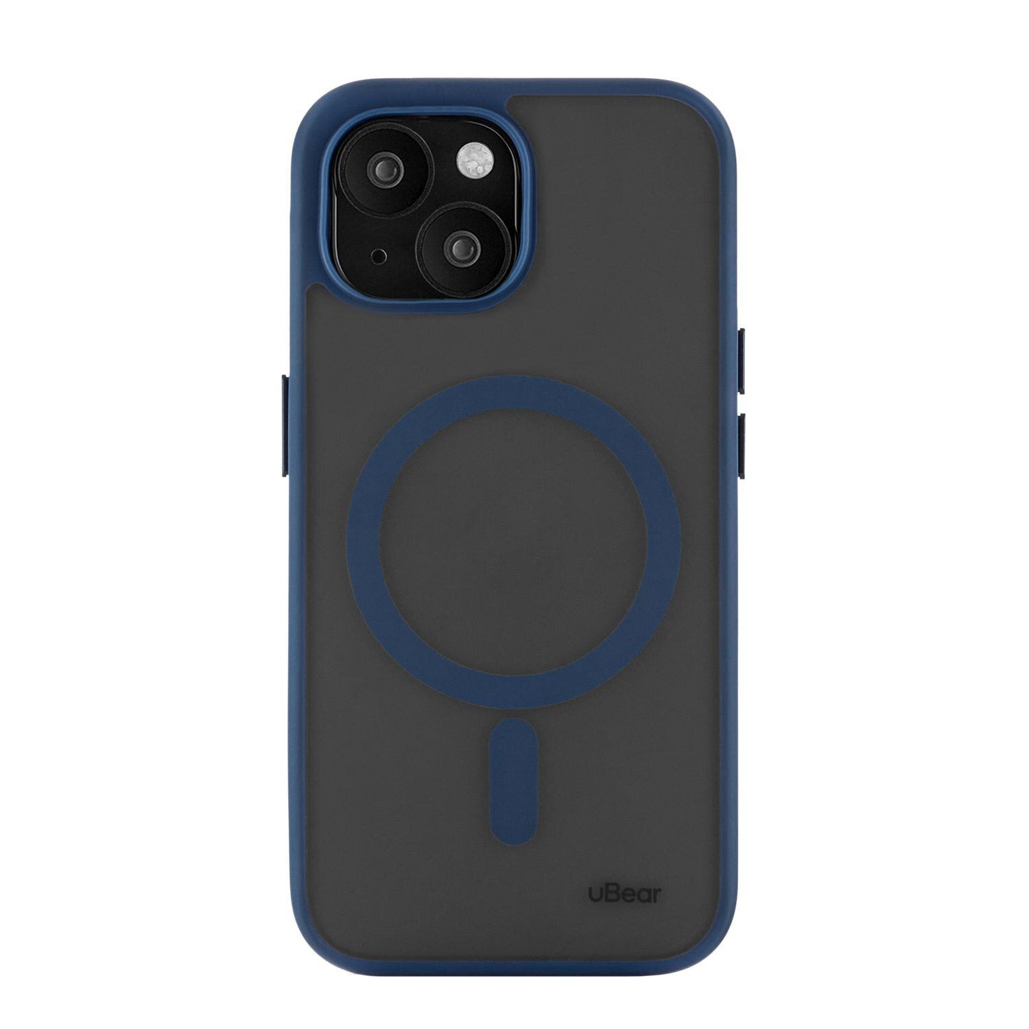 Чехол-накладка uBear Cloud Mag Case для смартфона Apple iPhone 15 Plus Dark Blue