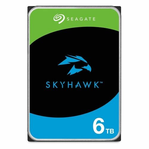Жесткий диск Seagate Skyhawk ST6000VX009, 6ТБ, HDD, SATA III, 3.5"