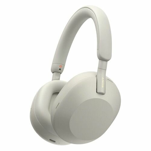 Наушники Sony WH-1000XM5, Bluetooth/3.5 мм, мониторные, серебристый [wh-1000xm5/sc]