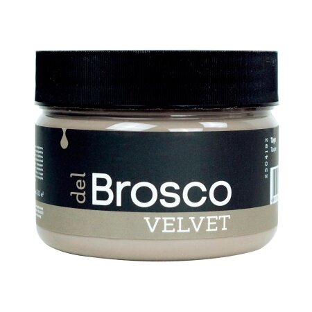 Краска интерьерная акриловая del Brosco Velvet тауп 250мл.
