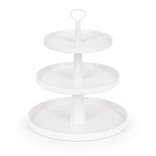 Фруктовница "Феерия" 3-х ярусная белый М8513 Пластмасса альтернатива