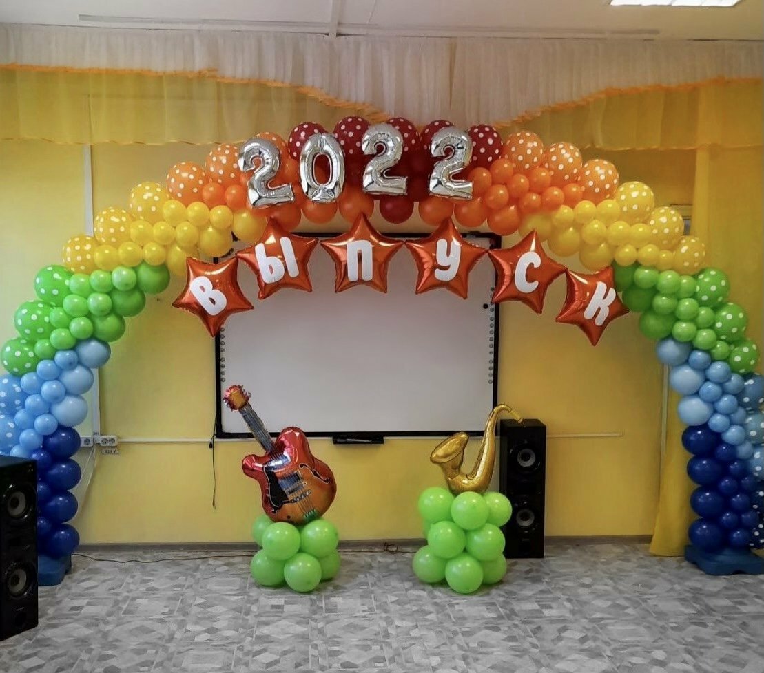 Арка из шаров «Выпускной»
