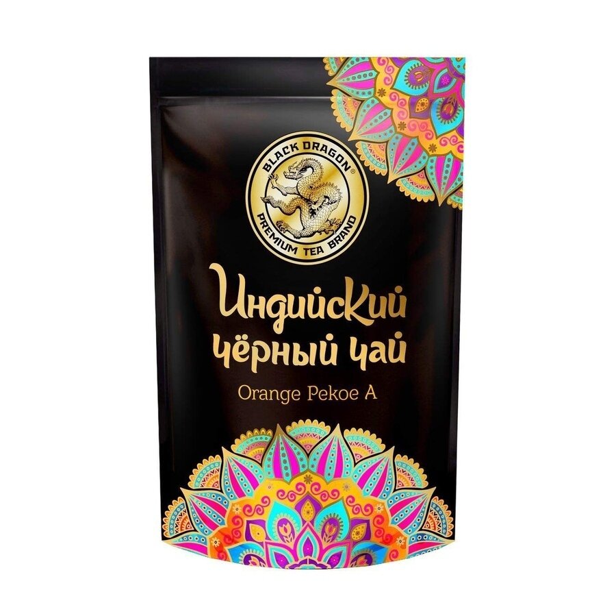 Чай черный Индийский Черный дракон 100 г
