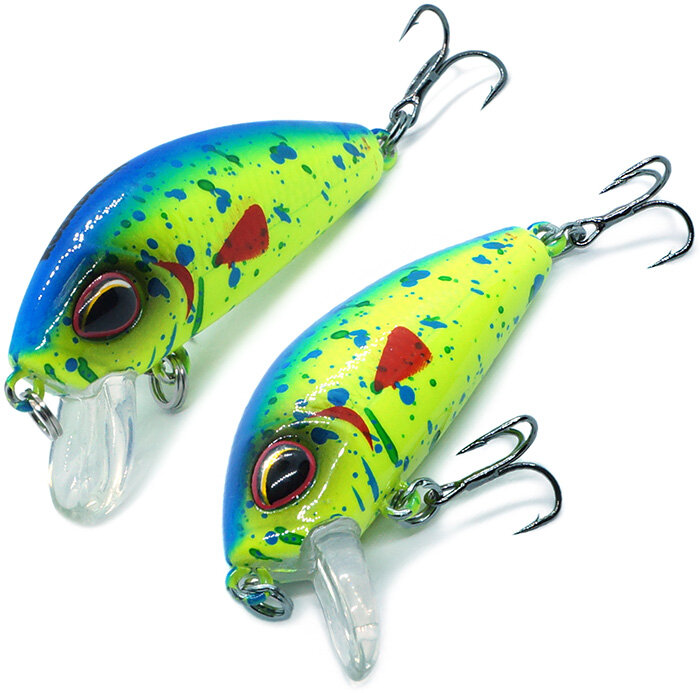 Воблер Kosadaka L-Minnow xs 45F плав. , 45мм, 4.3г, 0.0-0.5м; цвет BKK