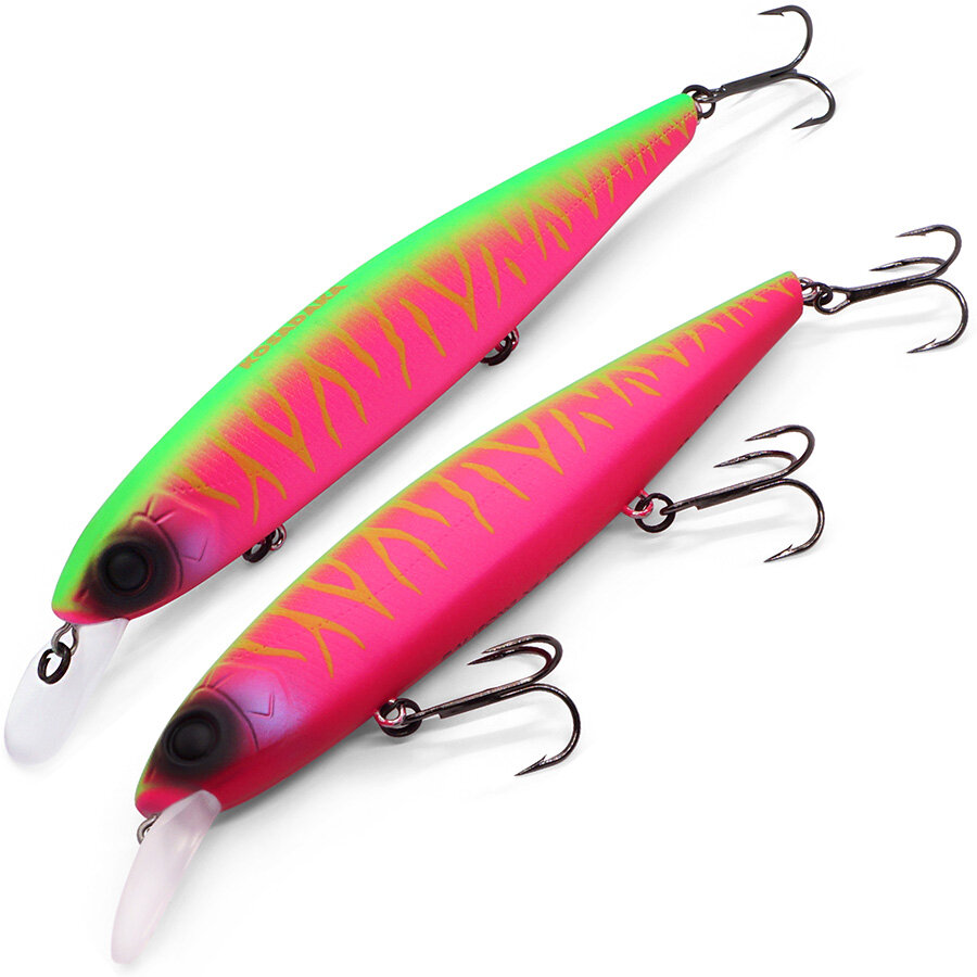 Воблер Kosadaka Balisong XS 130SP суспенд, 130мм, 23г, 1.2-2.2м; ROS