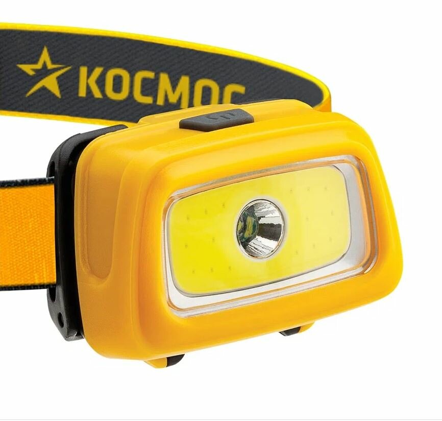 Фонарь налобный светодиодный - прожектор 3 режима работы, прожектор, местное освещение, комбинированный