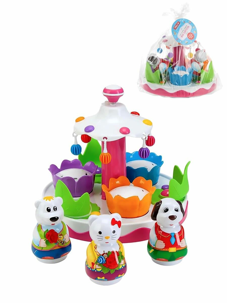 Юла-карусель Зефир (звук, свет) Stellar 02101