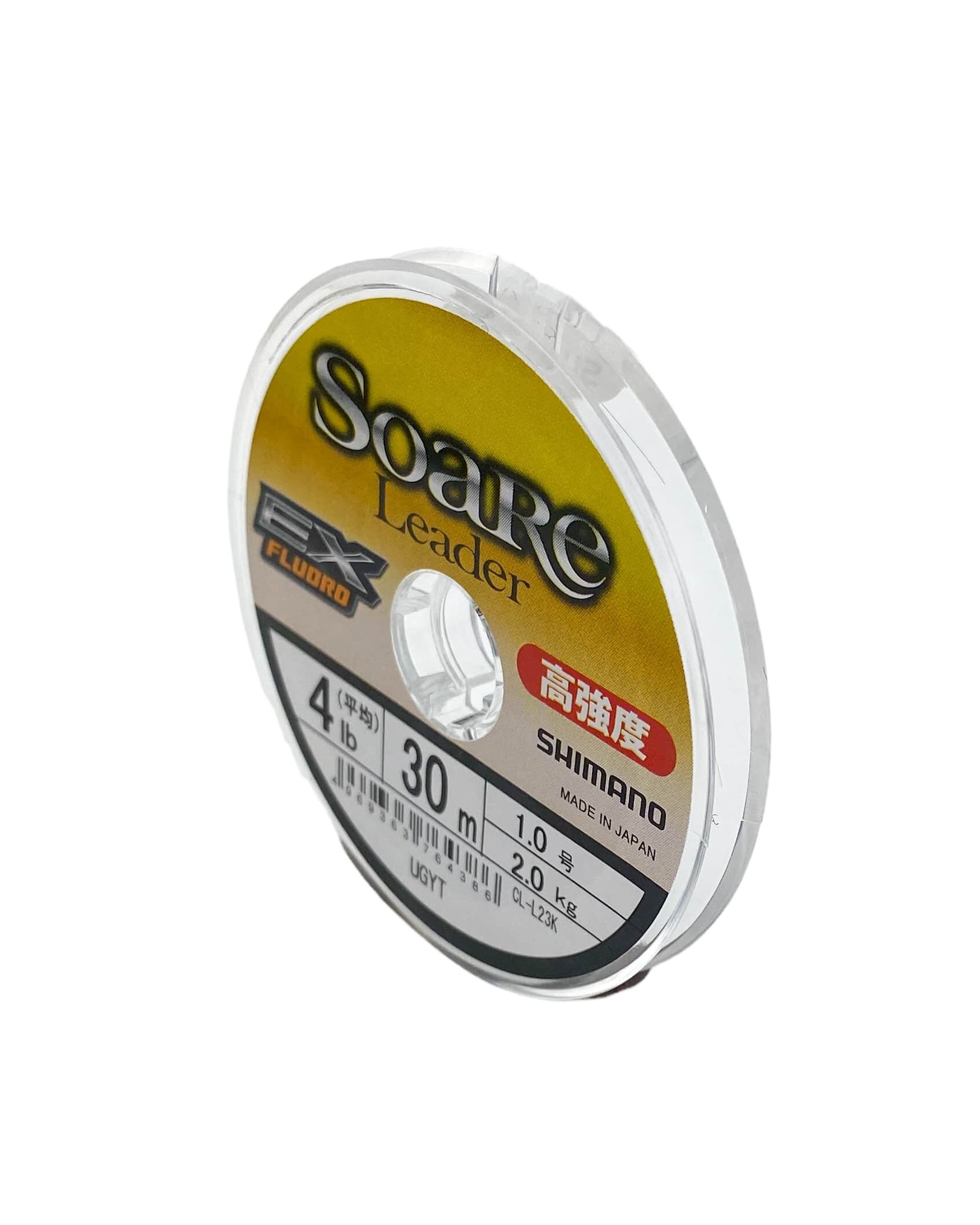 Shimano Soare Leader EX Fluoro CL-L23K 30 м 1.0 мм 4 lb CLR прозрачная леска