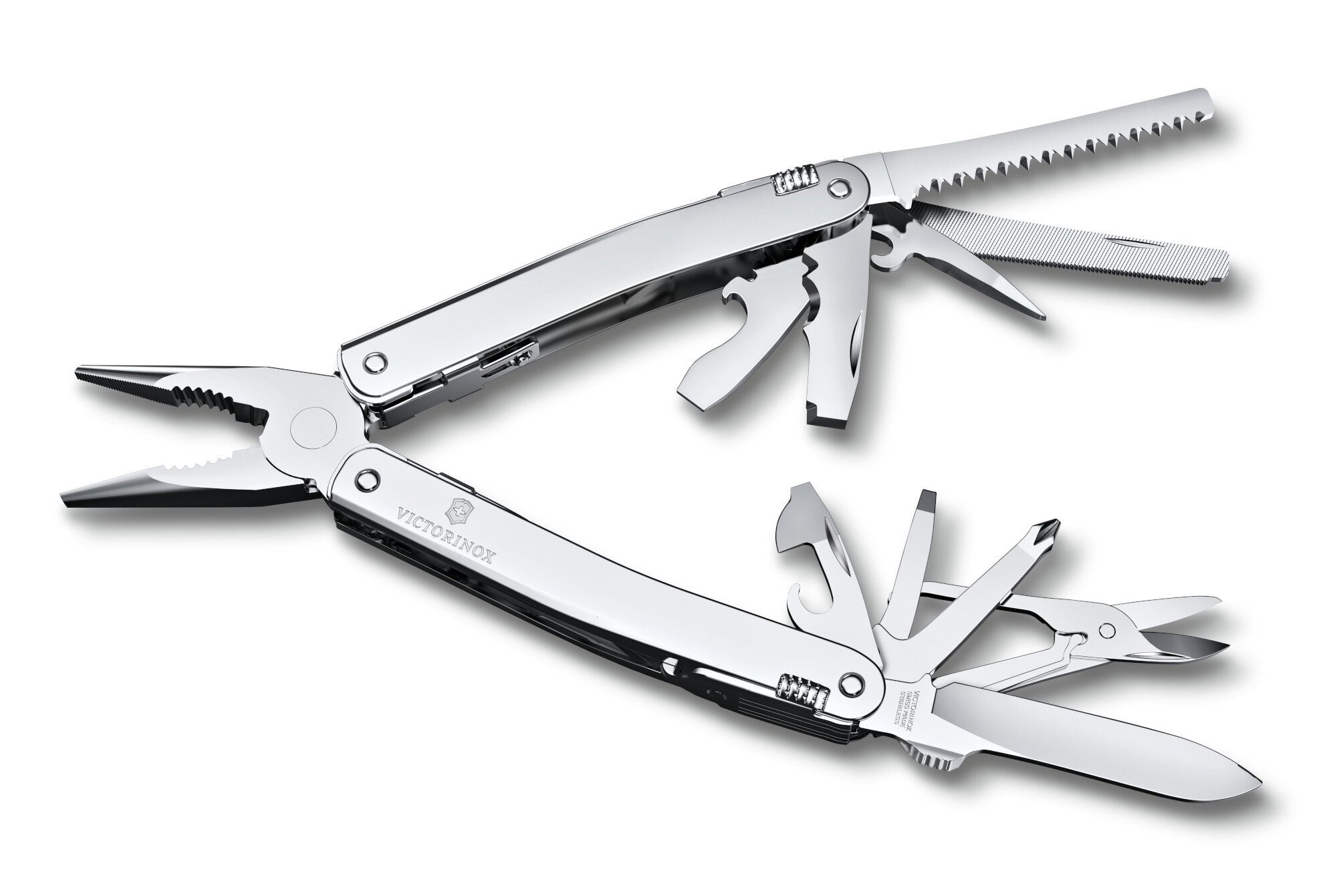 Мультитул Victorinox SwissTool Spirit MX, 24 функций, серебристый [3.0224. mn]