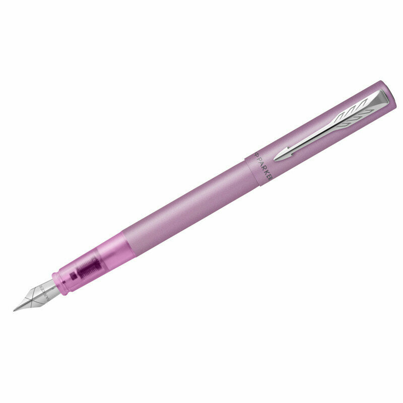 Ручка перьевая Parker "Vector XL Lilac" синяя, 0,8мм, подарочная упаковка, 331456