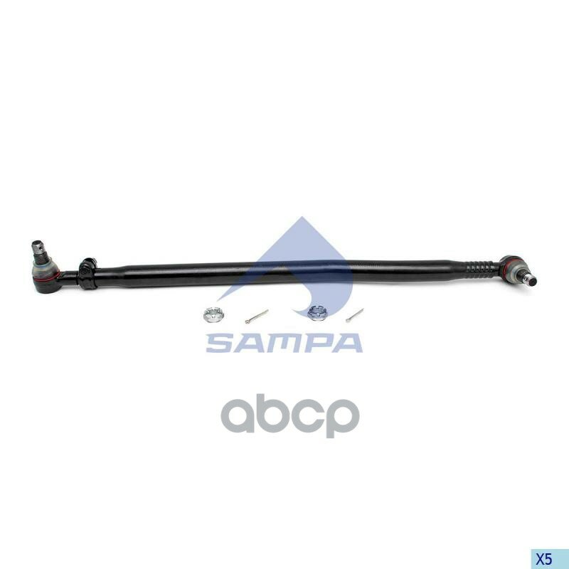 Тяга рулевая! прод L=1040/985 d=50 M24x1.5 /27 изг-1 MAN F90 19-41.422 SAMPA арт. 09716001