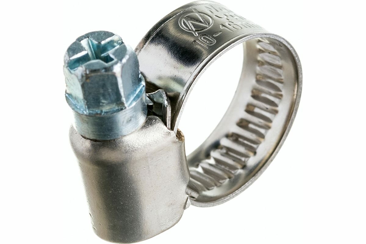 Nord-Yada Червячный хомут 10-16 мм из нержавеющей стали 900254 для водопроводных труб