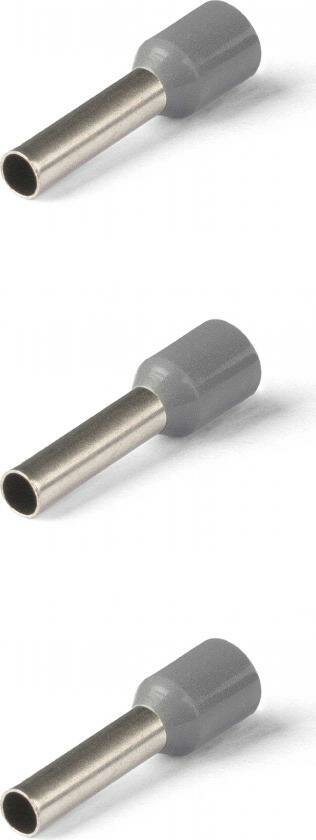 Наконечник-гильза КВТ НШВИ 4 мм2 медный луженый (100 шт.) (комплект из 3 уп)