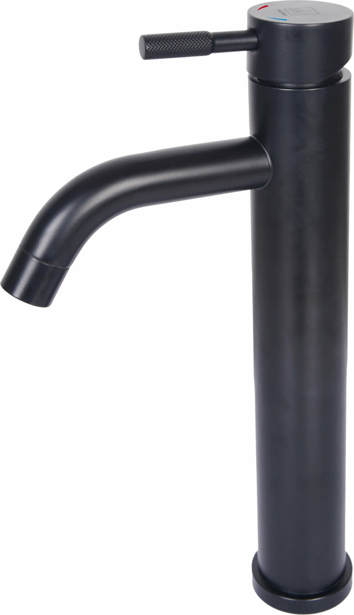 Смеситель для раковины ARGO SOLID 35-14, под чашу, чёрный