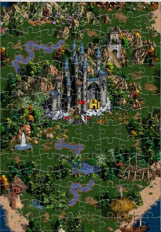 Пазл Герои меча и магии, Heroes of Might and Magic №8