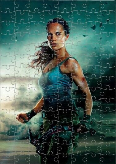 Пазл Расхитительница гробниц, Tomb Raider №4, А3