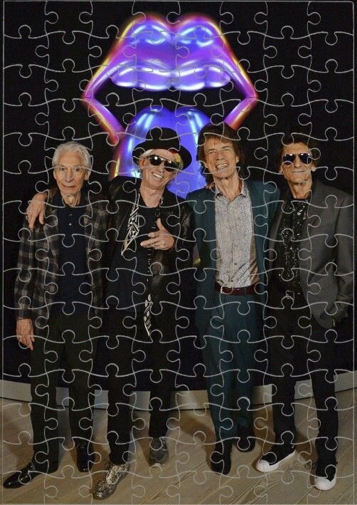 Пазл The Rolling Stones, Роллинг Стоунз №10, А3