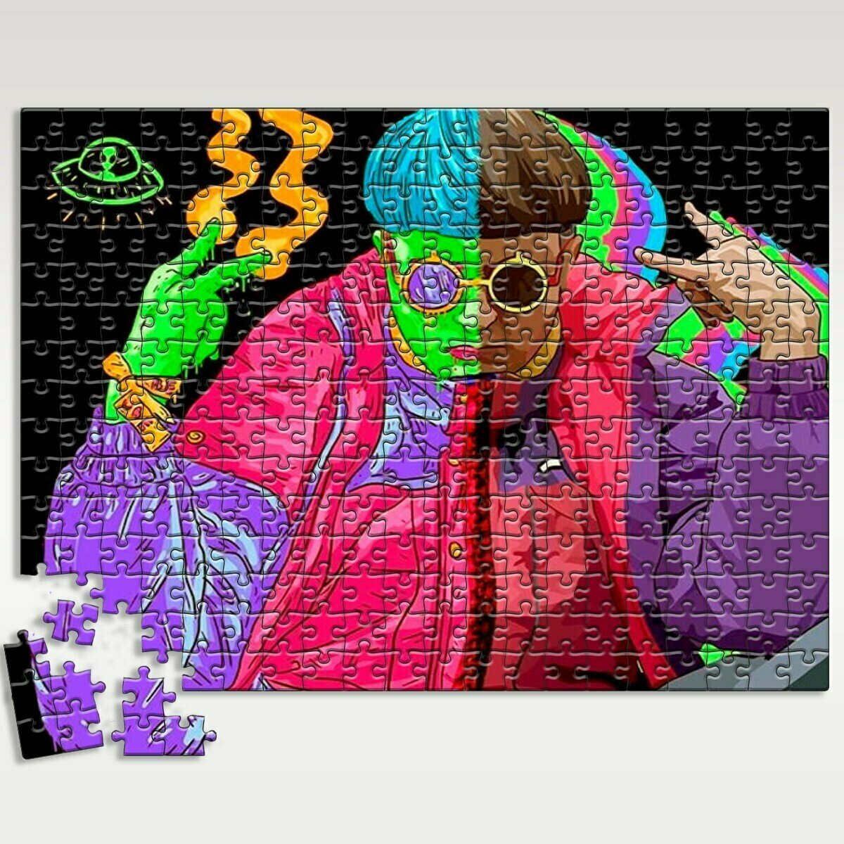 Пазл картонный А3: модель музыка OLIVER TREE - 7914