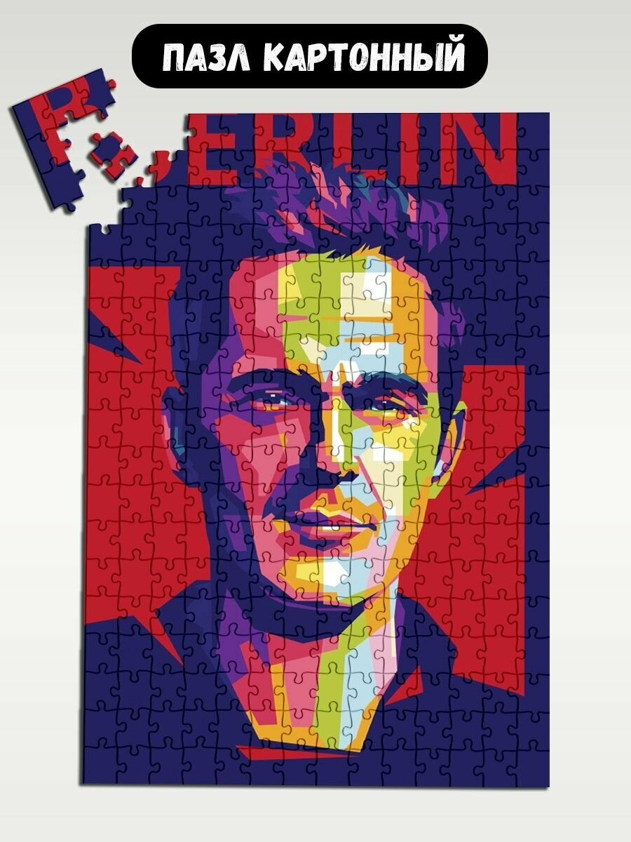 Пазл картонный А3: модель сериал Бумажный дом - 2079