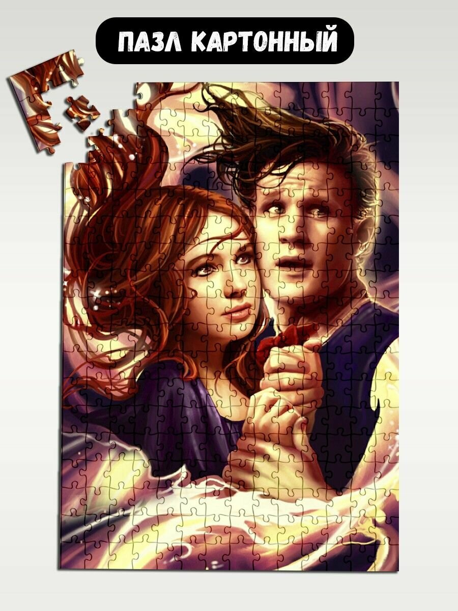 Пазл картонный А3: модель Сериал Доктор Кто - 2132