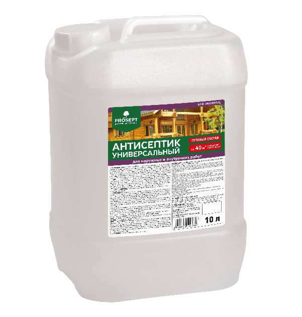 Антисептики для Древесины Prosept Ultra Eco Universal 10л 015-10 / Просепт.