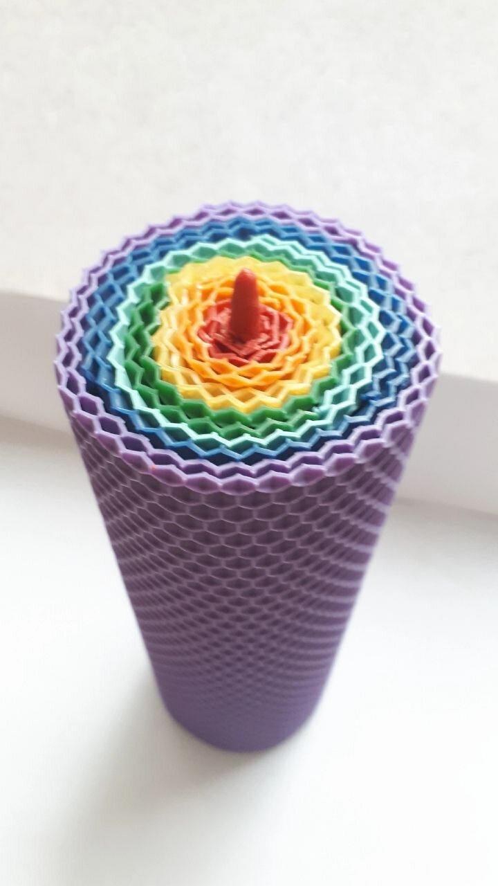 Свеча из натуральной вощины