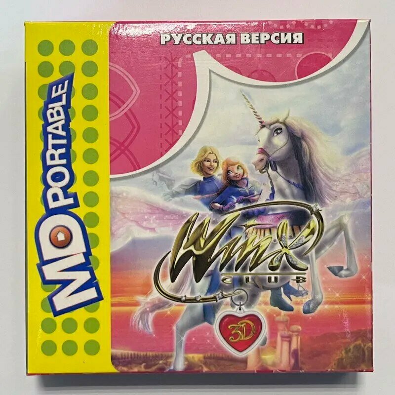 Картридж игра Winx Club для игровой портативной приставки MD Portable