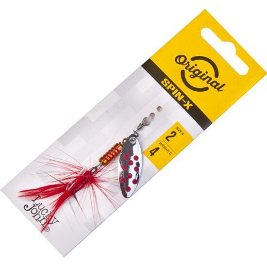 Блесна вертушка Lucky John SPIN X LONG 02 4,0г SR