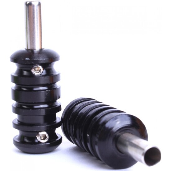 Тату держатель EZ Tattoo TG-205B алюминиевый Black 22 мм