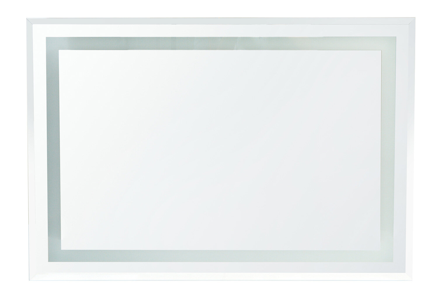 Зеркало настенное в раме с LED подсветкой Торрес люкс, 50х70 см, белый
