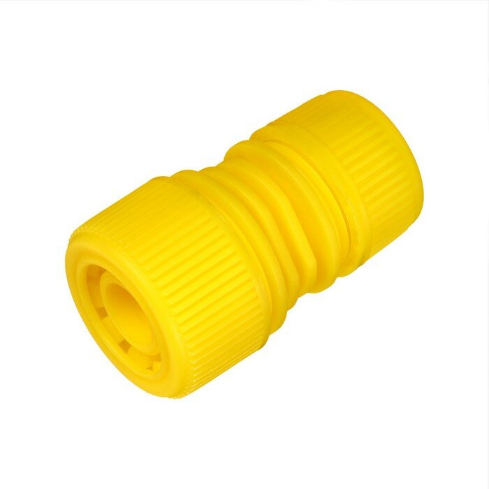 Муфта переходная, для шлангов 1/2" (12 мм) – 3/4" (19 мм), цанговое соединение, ABS-пластик