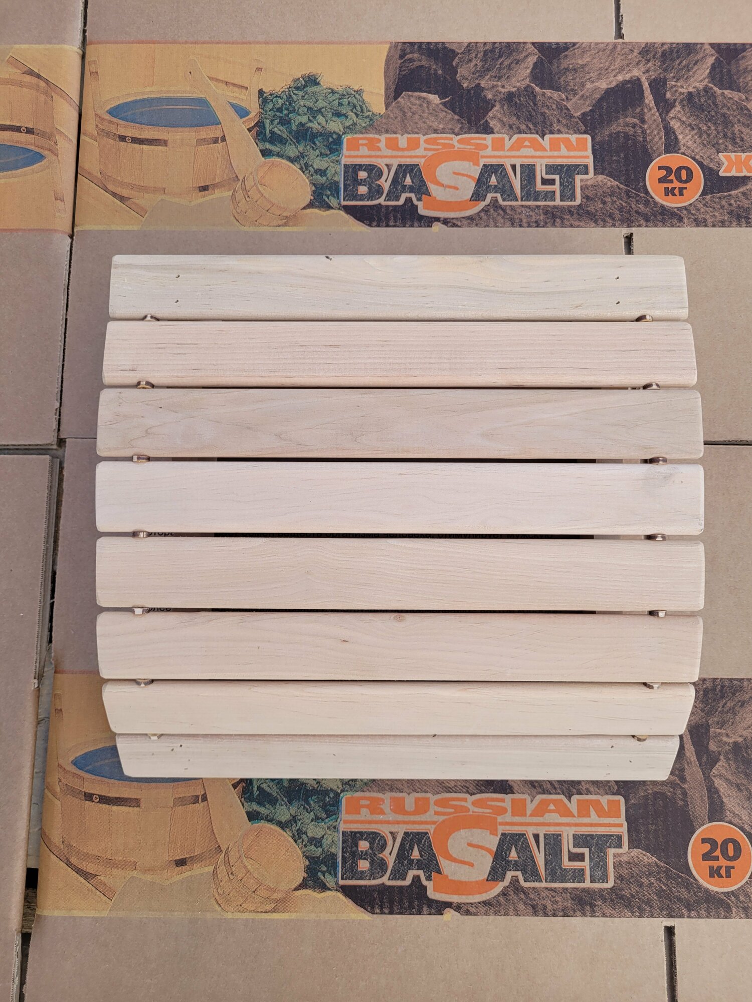 Подголовник пружинный анатомический М5 для бани сауны