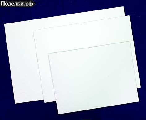 Холст на картоне HK-2030 белый 20x30 см, цена за 1 шт.