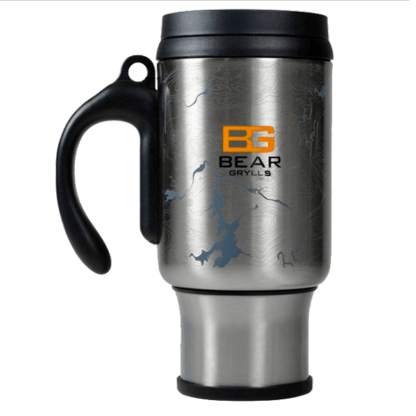 Кружка с системой френч-пресс BG The Ultimate Coffee Mug / стальная / BG