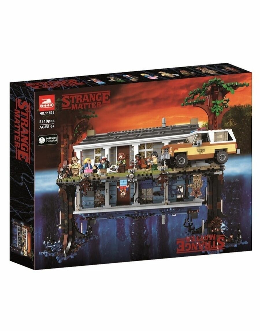 Конструктор 11538 "Strange Matter/Очень странные дела/Вверх тормашками" 2310 деталей