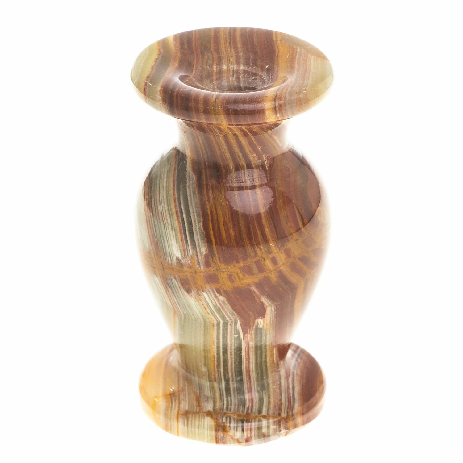 Подсвечник для церковной свечи из оникса 4х7,5 см (1,5х3) 123958