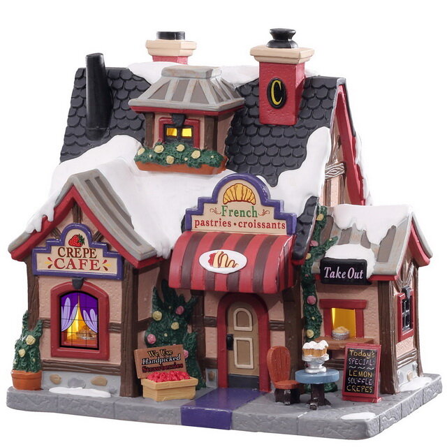 Французское кафе 17*18 см, подсветка, Lemax, 15783-lemax