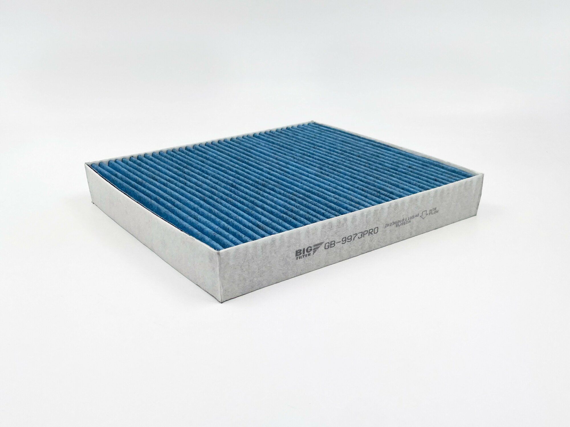 Салонный фильтр Поло Седан, Поло Лифтбек, Шкода Рапид (угольный антибактериальный) BIG FILTER GB9973PRO / 6R0819653