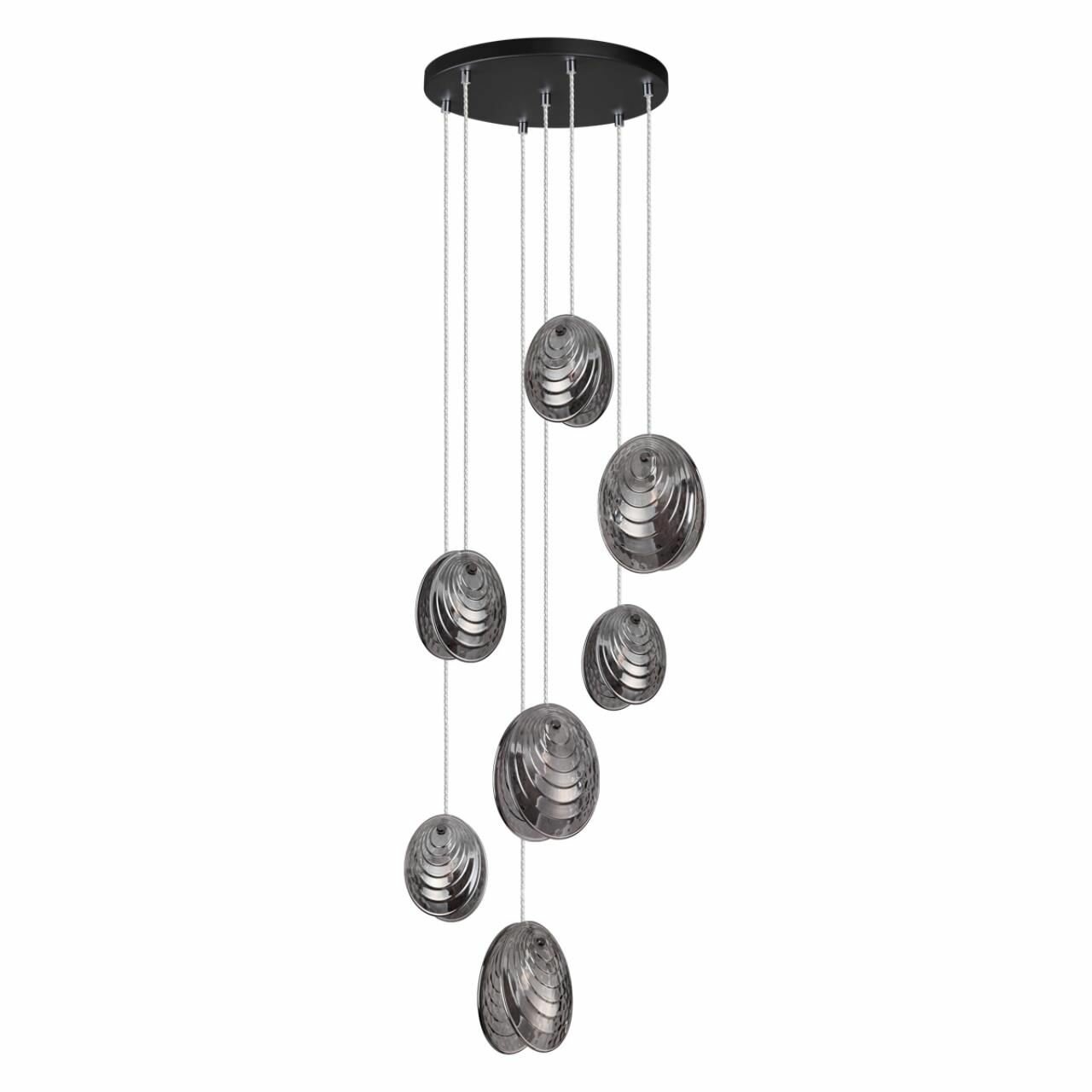 Люстра каскадная ODEON LIGHT 5038/7 MUSSELS, G9, 7х40Вт