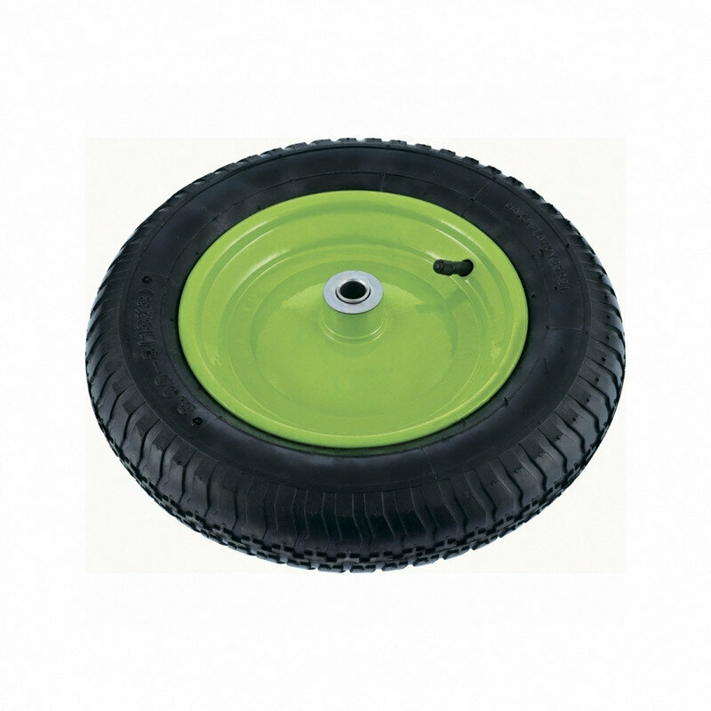 Колесо для тележки пневм 3.00-8, ось 90 мм , подш. 16мм Сибртех (68971), 884786