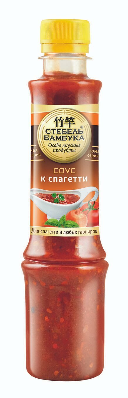 Упаковка из 12 штук Соус Стебель Бамбука к Спагетти пл/б 280г