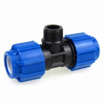 ПНД Тройник 63х2" наружняя резьба