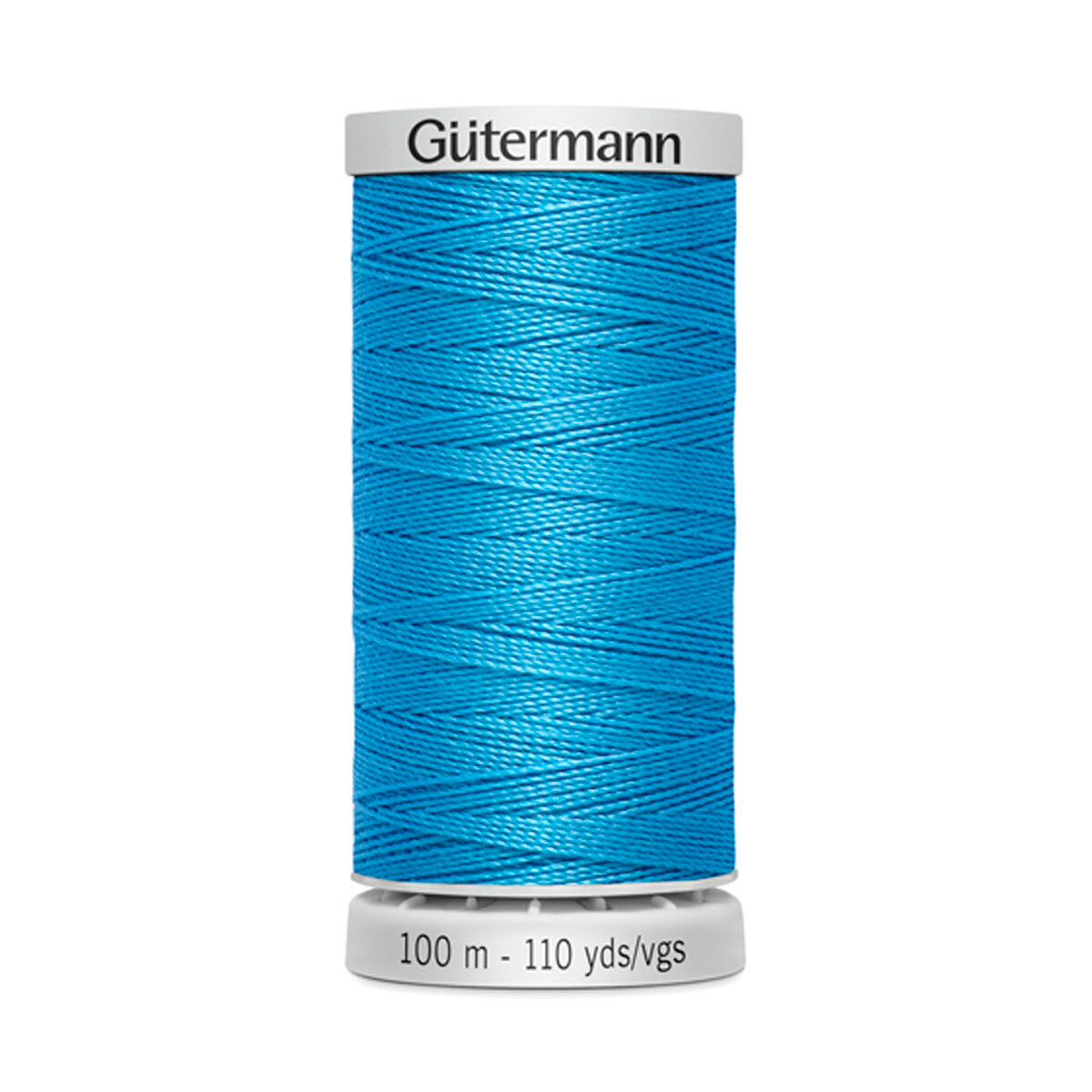 Нитки швейные особо прочные Gutermann Extra Strong M 782 40, 100м, 100% полиэстер, 724033 (197 лазурно-голубой) 5 шт
