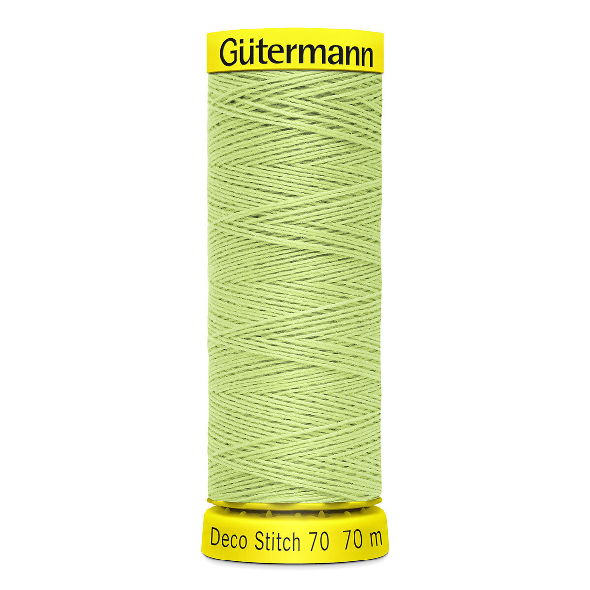 Нитки швейные Deco Stitch 70, 70 м*5 шт, для декоративных швов, Gutermann (152 бледно-салатовый)