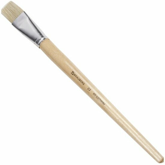 Кисть Brauberg , щетина, плоская, № 22, 200207