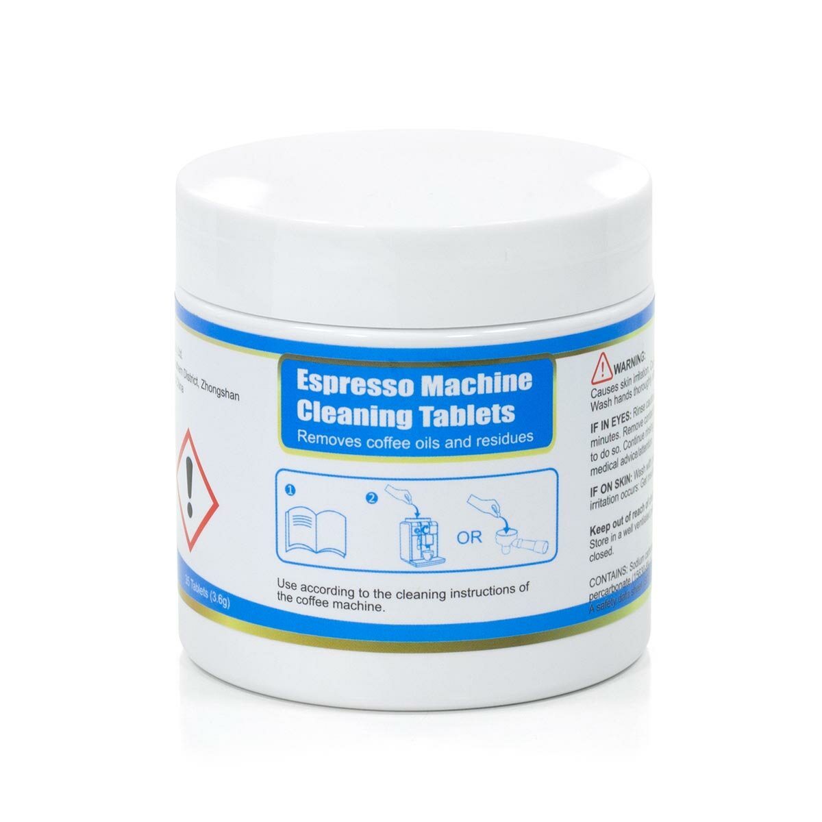 Таблетки от кофейных масел, 35 шт (TAB35)